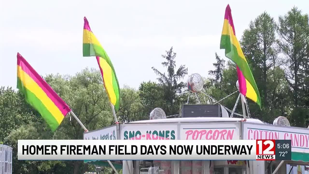 Homer Firemen Field Days underway - YouTube