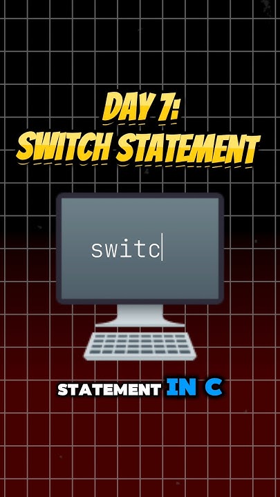 Switch Statement In C Programming Trending Shorts Cprogramming Coding Youtube