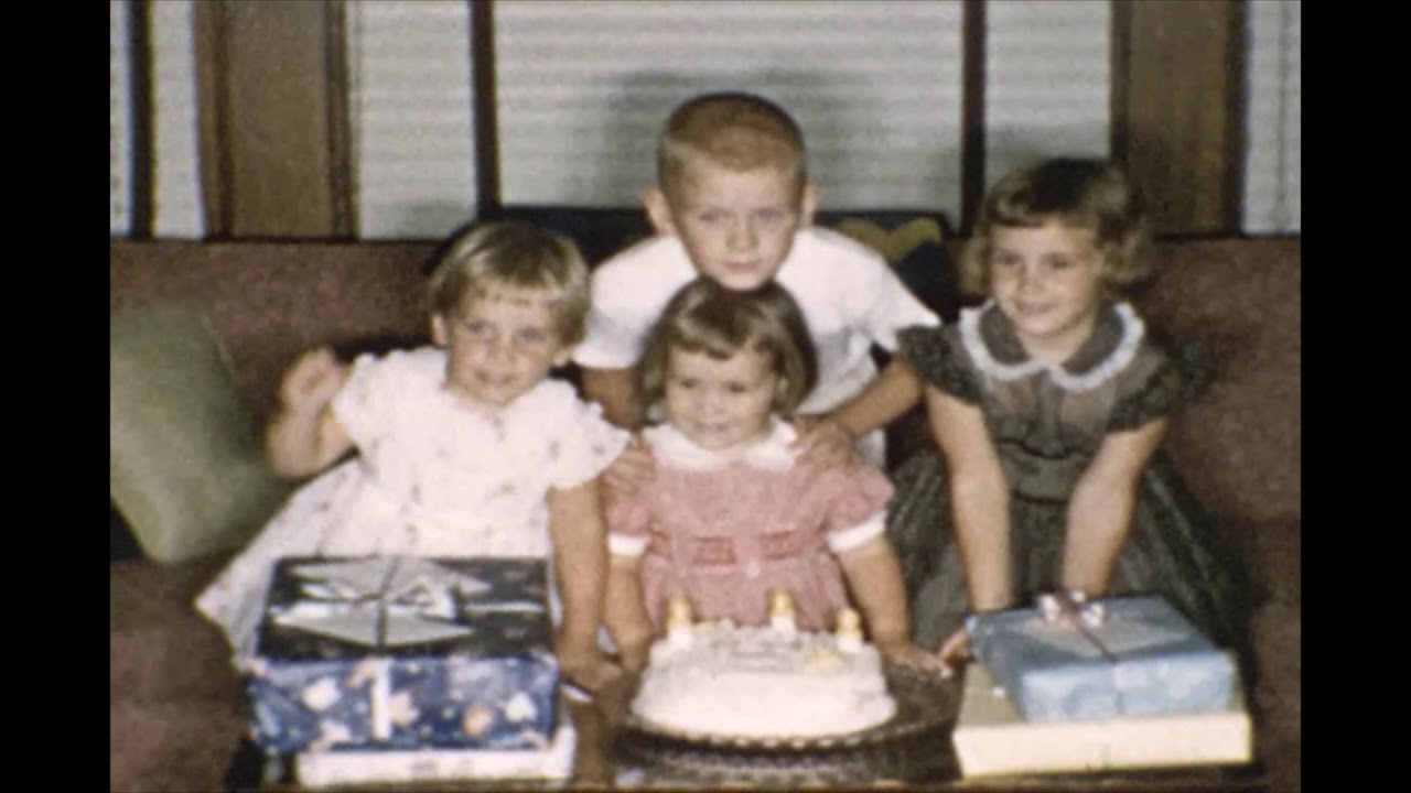 1957 Easter, Birthdays, Thanksgiving - YouTube
