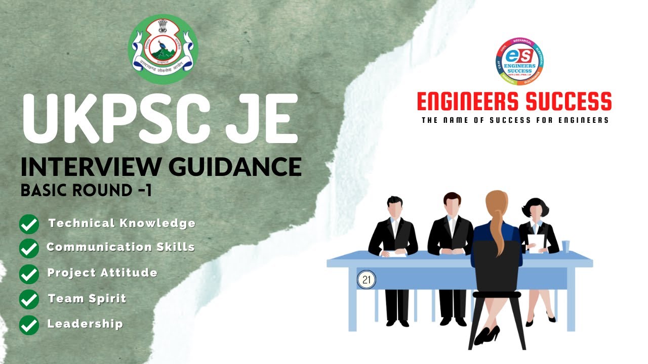 UKPSC JE Interview Guidance Program | interview preparation tips - YouTube