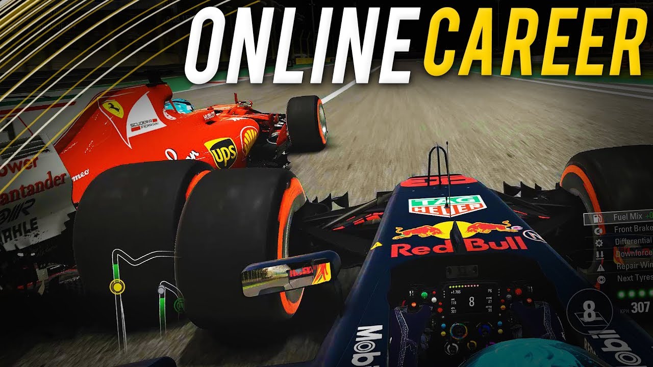 OMG INSANE BATTLE WITH AARAVA! | F1 2017 Co-op Online Career #3 ...