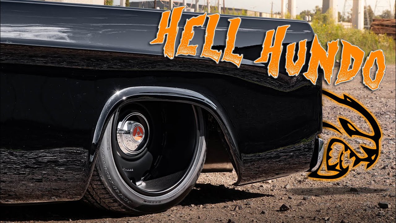 HELL HUNDO | HELLCAT SWAPPED 1965 DODGE D100 - YouTube