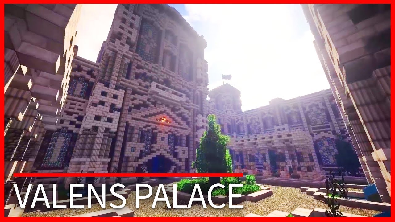 Minecraft - Beautiful VALENS PLACE with Interior - Minecraft Cinematic ...