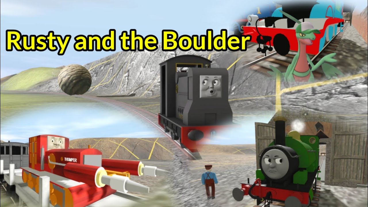 Rusty and the Boulder - trainz remake [러스티와 둥근 바위 - 트레인즈 리메이크] - YouTube