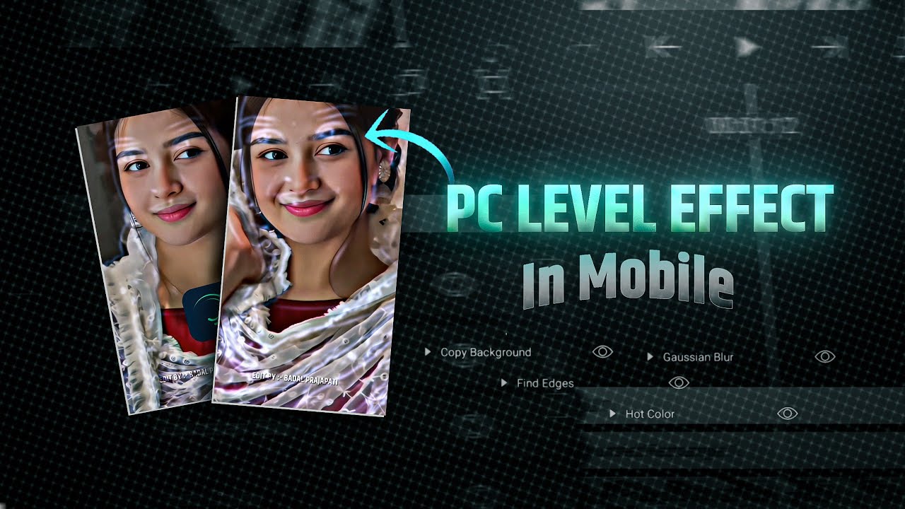 🔥PC Level Glowing Effect In Mobile Effect😍 | Alite Motion Tutorial ...