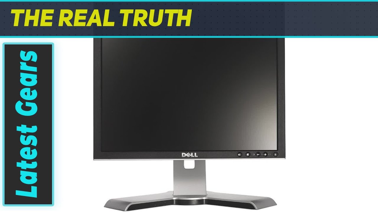 Dell UltraSharp 1708FPb 17" DVI Rotating LCD Monitor Review - YouTube