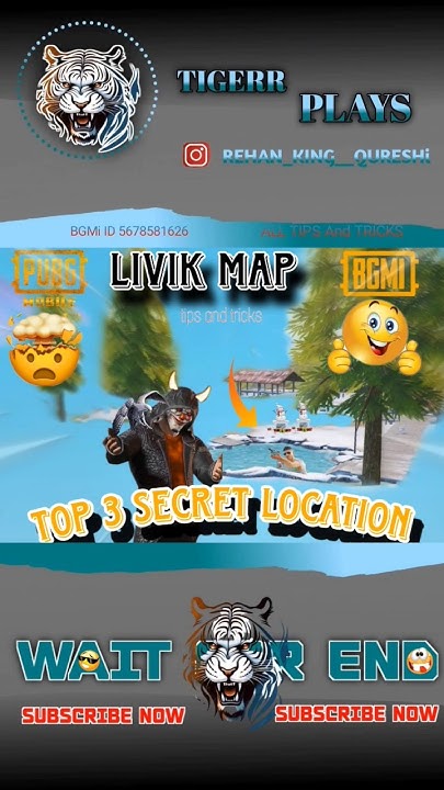 top 3 hidden location in livik map | rank pushing locations #pubg #glitch #2.9update - YouTube