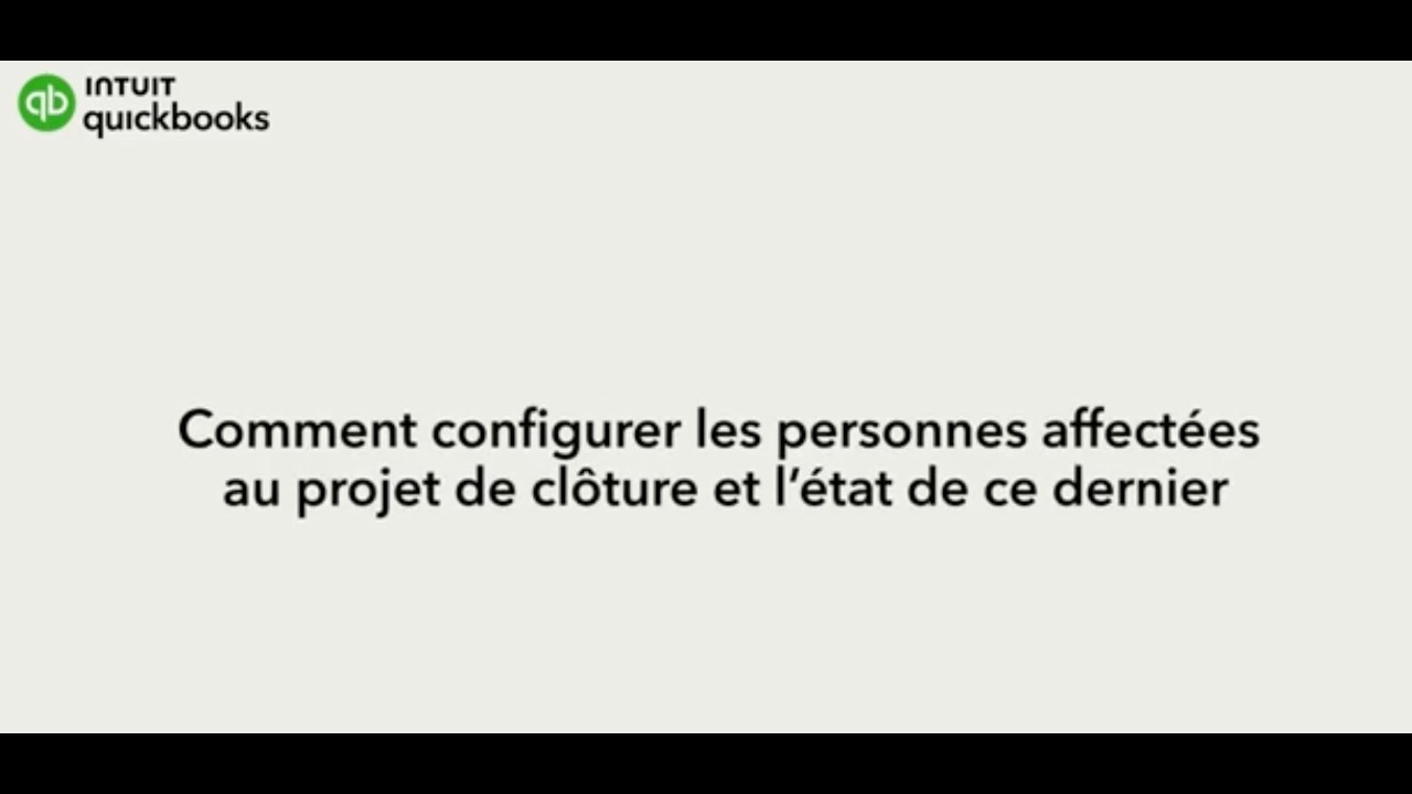 Comment configurer les personnes affectées au projet de clôture et l ...