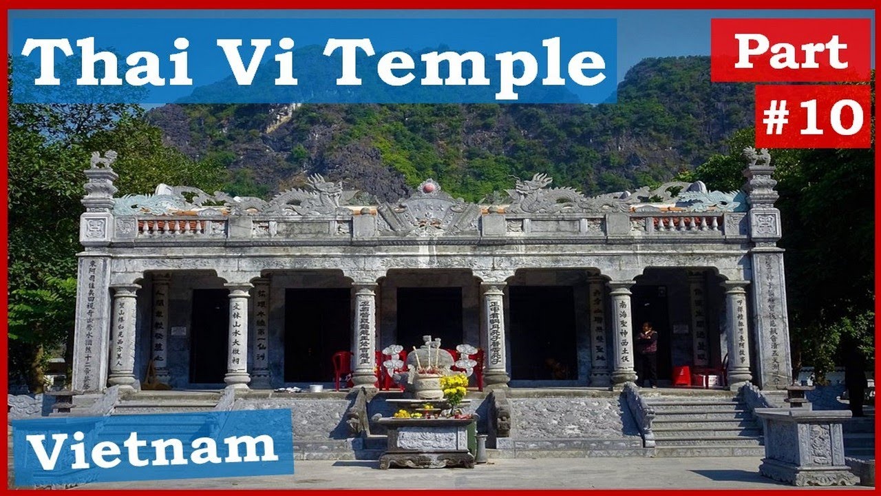 Thai Vi Pagoda, Tam Coc, Vietnam; Foot Rowing, Dan Bau, Dance; Part #10; Wiosłowanie nogami ...