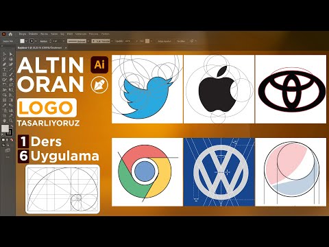Altın Oran Logo Tasarımı Nasıl yapılır  ? | Adobe Illustrator Dersleri cc 2022