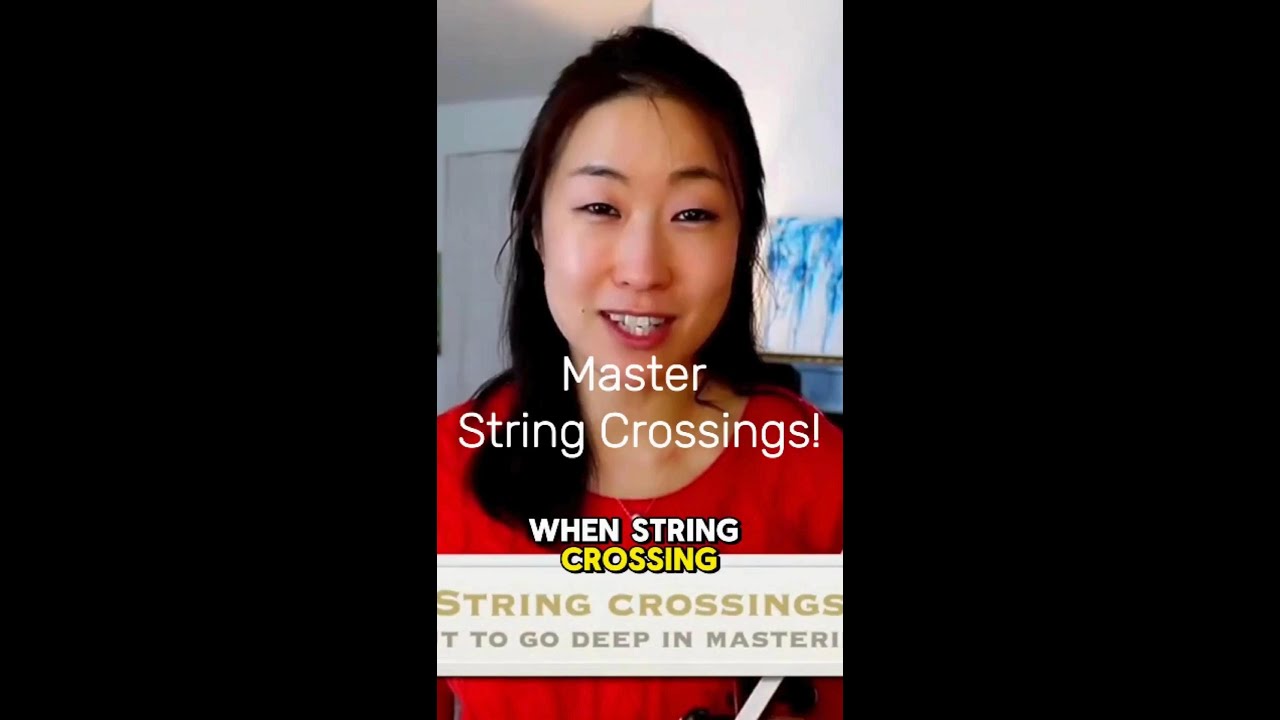 7 Best Practice Steps to Master String Crossing Violin #Violintechnique ...