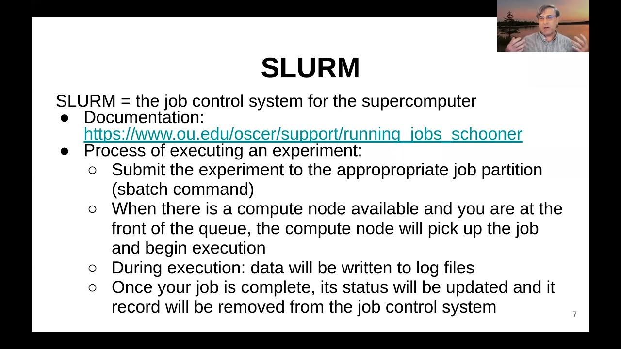 Introduction to Scheduling Jobs on the OU Supercomputer - YouTube