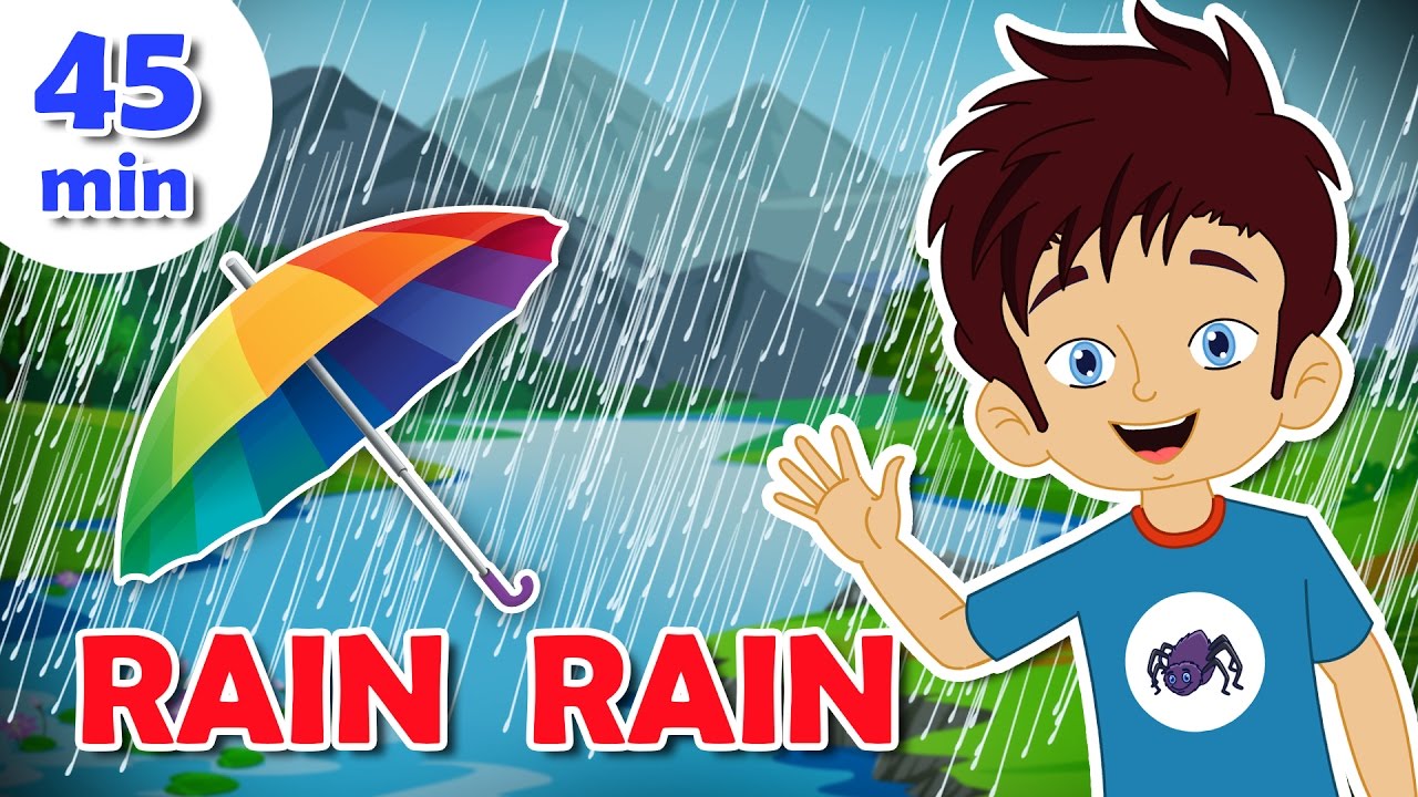 It’s Raining It’s Pouring Rhyme & Popular Nursery Rhymes With Max And ...