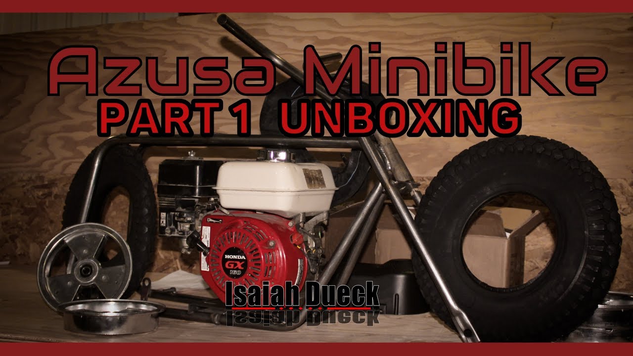 Azusa Mini Bike Part 1: Unboxing - YouTube