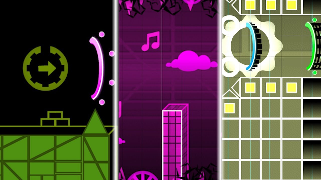 Top 3 Most Insane Levels In "Geometry Dash" - YouTube