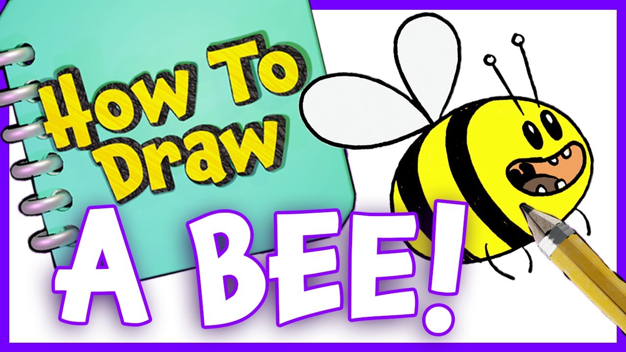How to Draw a Bee | How to Draw - YouTube