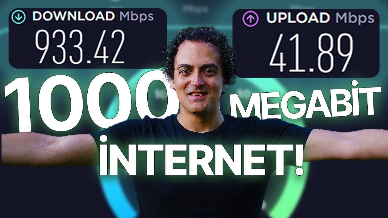 Evime 1000 Megabit nternet Ba latt m Fiber Altyap Ba vurusu Nas l