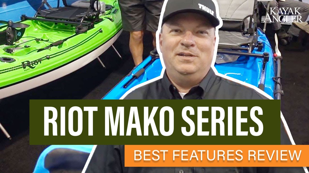 Riot Mako Series 🎣 Fishing Kayak 📈 Specs & Features Review and Walk ...