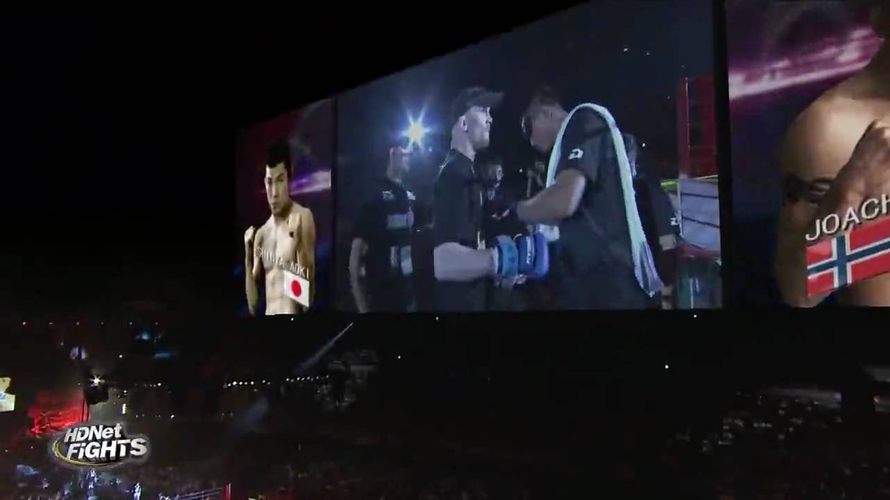 Joachim Hellboy Hansen Dream 5 entrance HD - YouTube