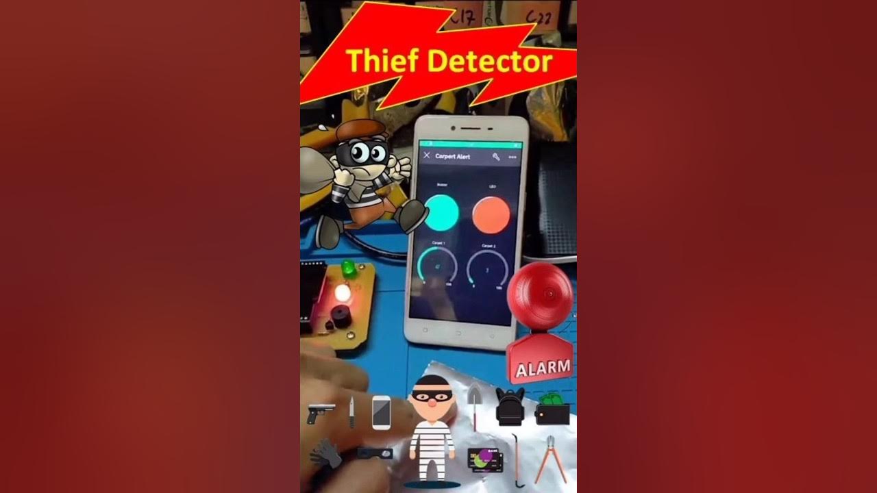 Projek IoT ESP32 Thief Detector Pengesan Pencuri - YouTube
