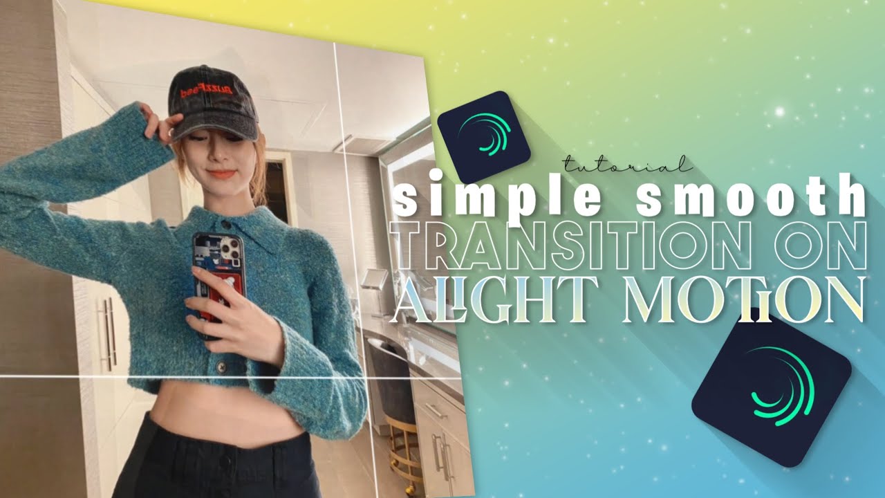 simple smooth transition on alight motion | alight motion tutorial - YouTube