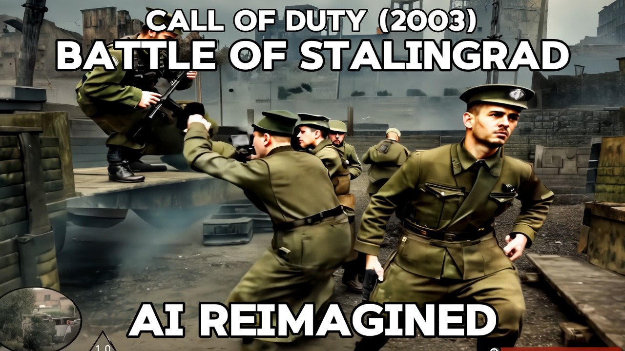 Call of Duty "Battle of Stalingrad" Mission But AI Reimagined ...