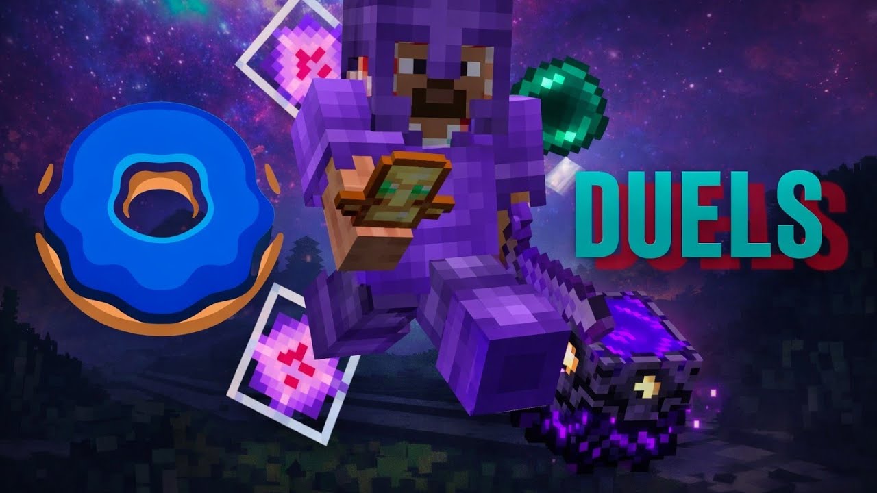 DOING DUELS IN DONUT SMP// DONUT SMP DUELS VIDEO @DrDonutt - YouTube