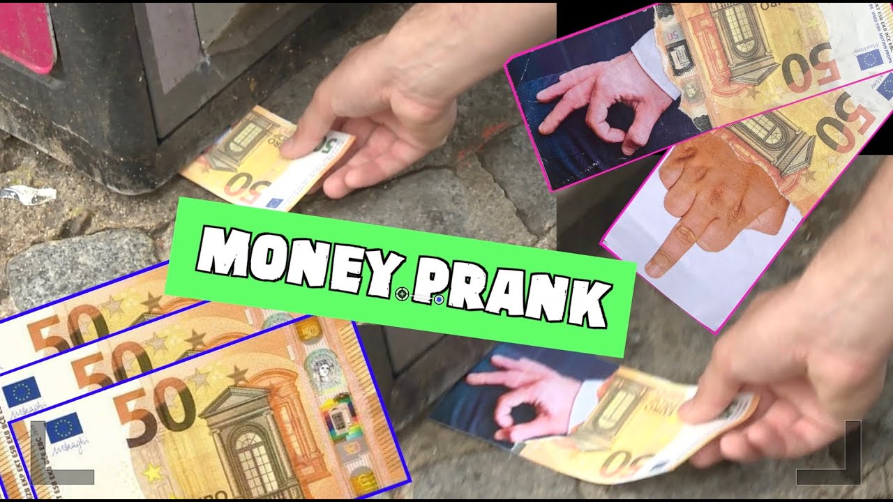 MONEY PRANK ! ON VOUS FAIT (PRESQUE) GAGNER DE L'ARGENT... - YouTube