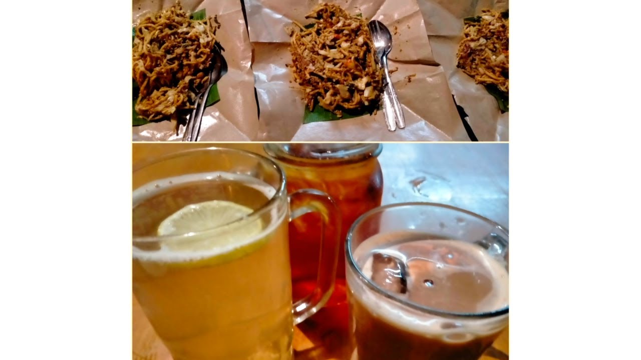Makan Mie Tek-Tek, Minumnya Wedang Lemon, Milo Hangat dan Es Teh Manis ...