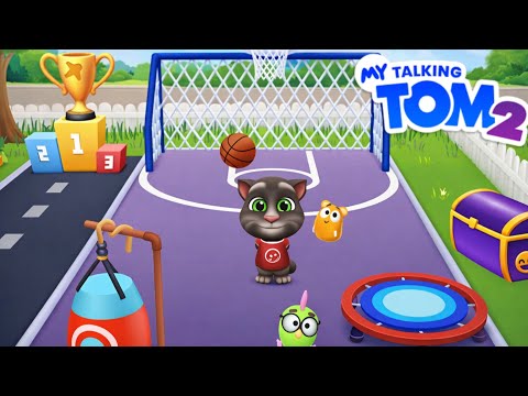 A WHOLE NEW BACKYARD! My Talking Tom 2 New Big Update Gameplay 