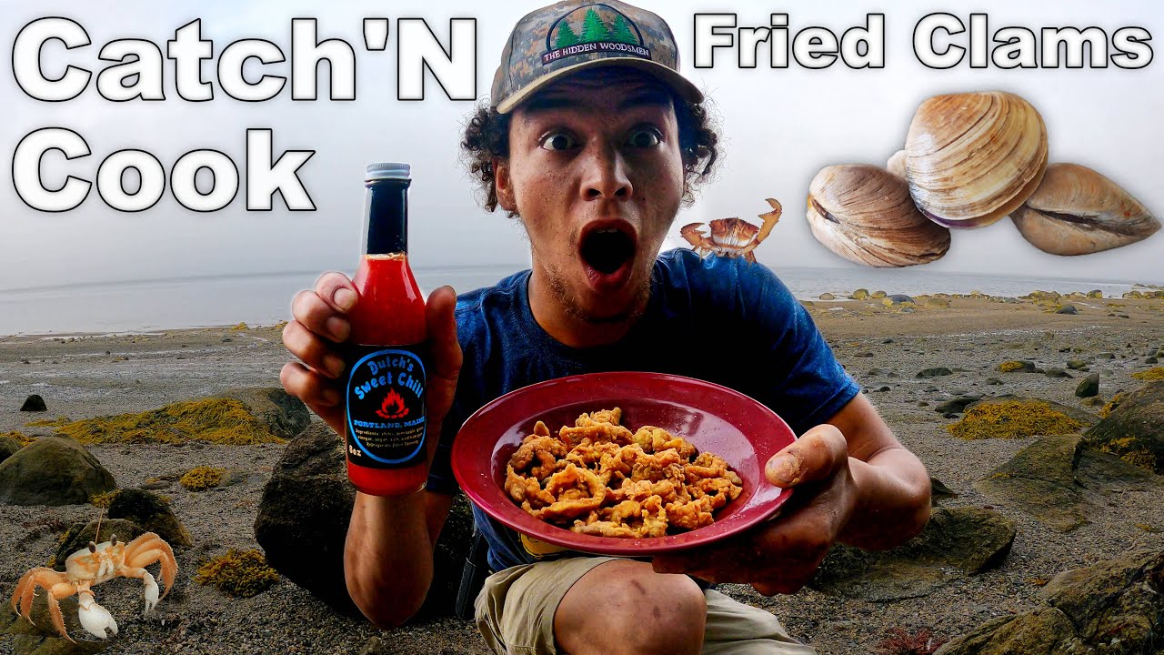 Catch & Cook Maine Fried Clams - A Maine Delicacy - YouTube