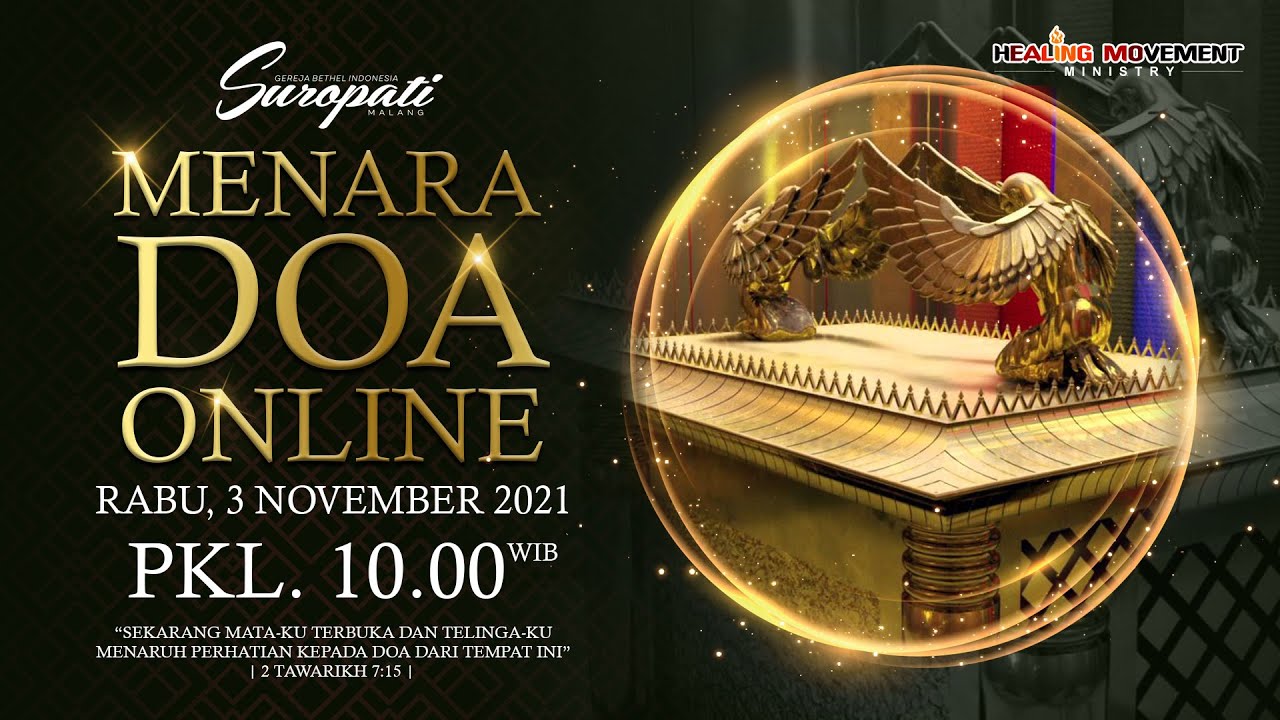 MENARA DOA ONLINE 3 November 2021 - YouTube
