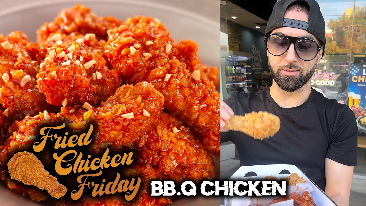 Fried Chicken Friday - Bb.q Chicken (Los Angeles, CA) - YouTube