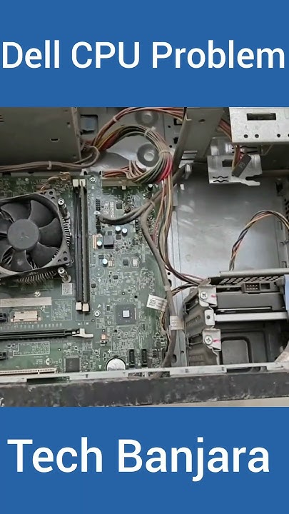Dell CPU Not Turning On #computer #computertechnic #computercomponents #banjara #gorbanjara # ...