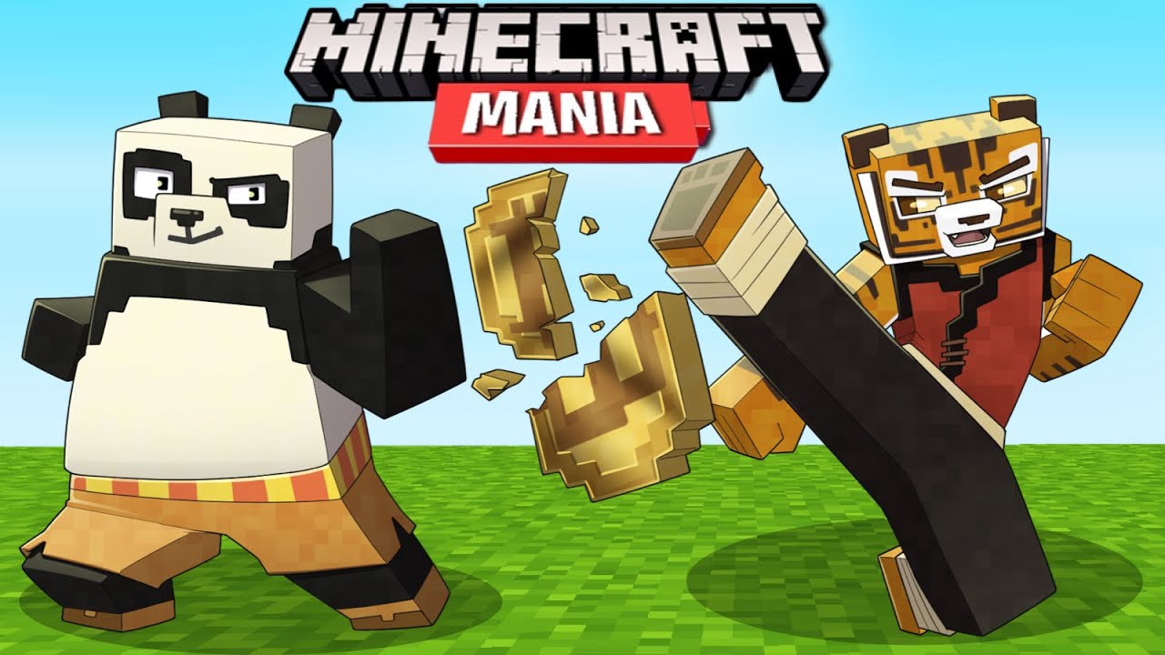 Minecraft Mania - KUNG FU, Sigma Face - YouTube