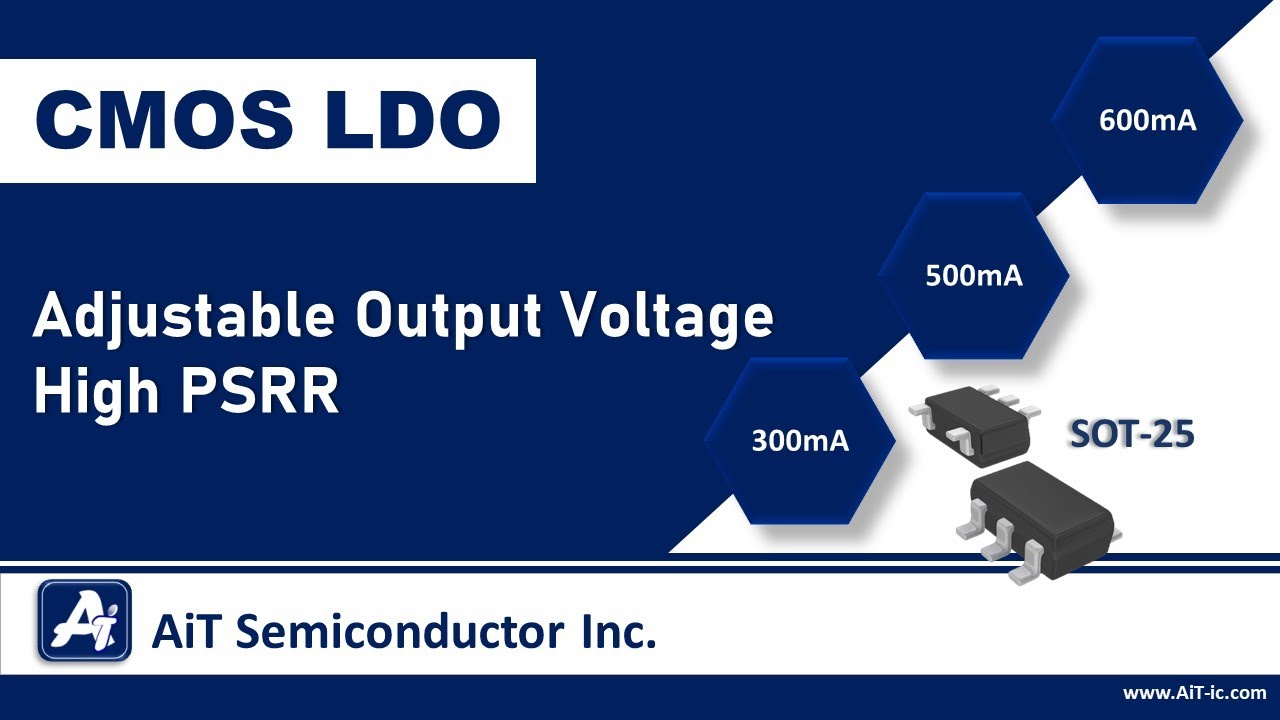 CMOS LDO Series with Programmable Output Voltage | AiT Semiconductor ...