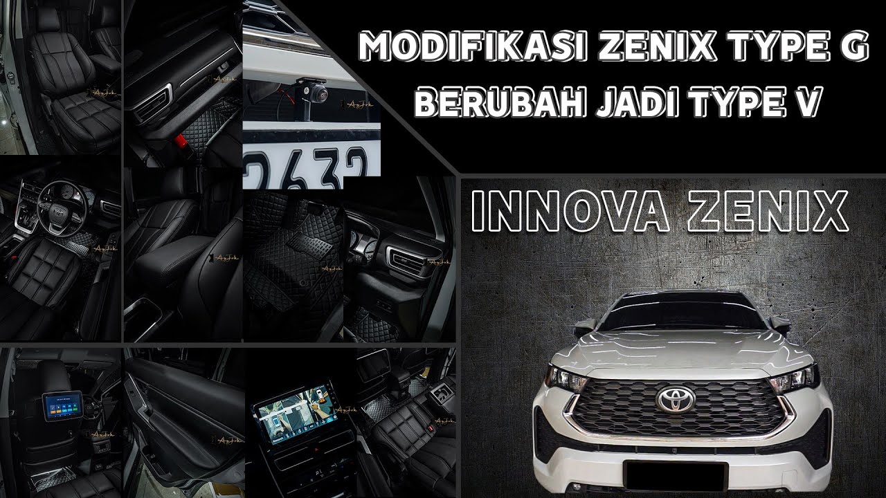 UPGRADE FULL INTERIOR DAN EXTERIOR ZENIX TYPE G KE ZENIX TYPE V HEMAT ...