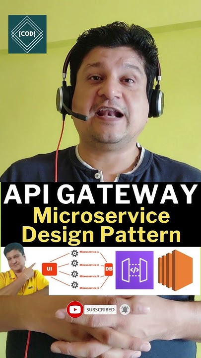 Api Gateway Design Pattern For Microservice Short Tutorial With Example For Beginners Youtube