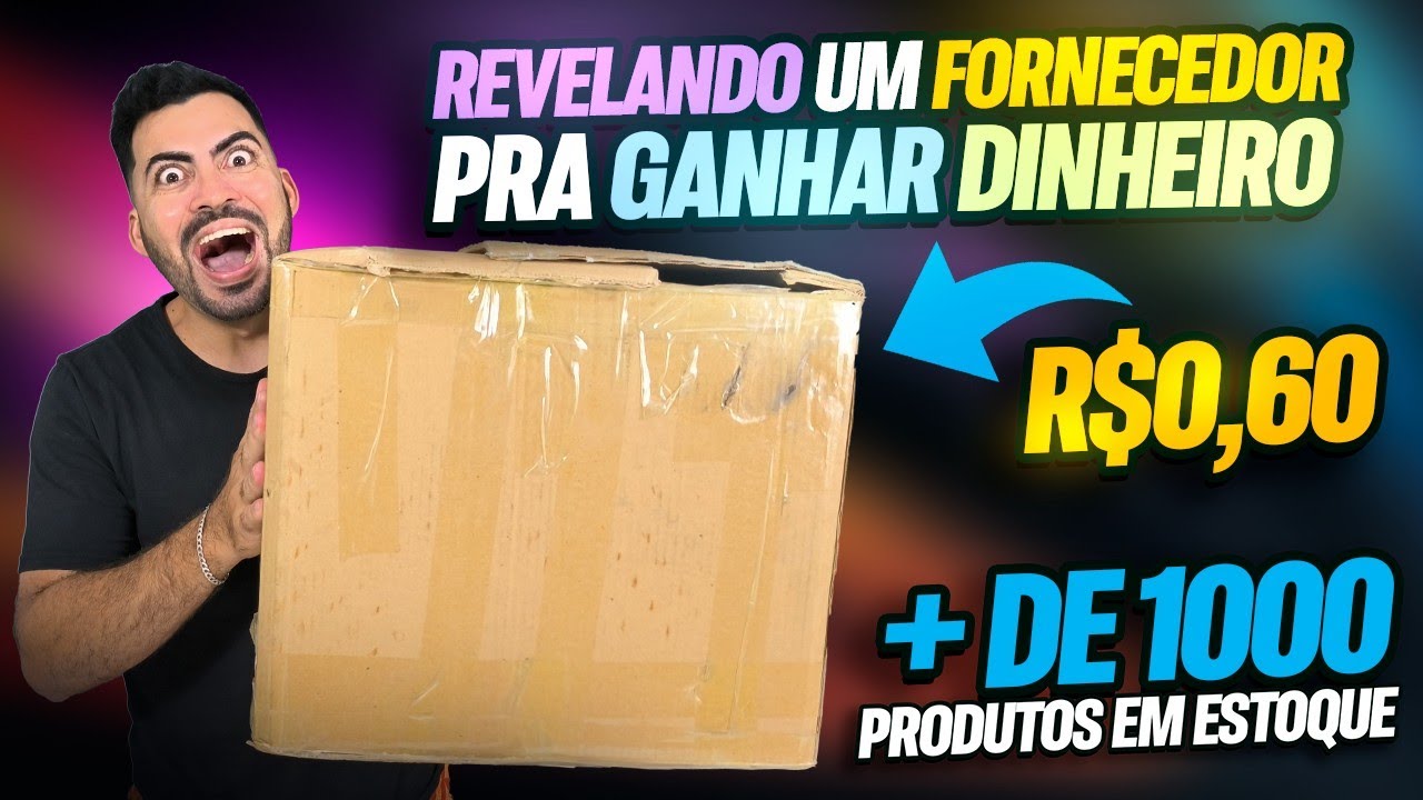 Segredo Revelado Fornecedor pra Ganhar dinheiro + de 1000 produtos em ...