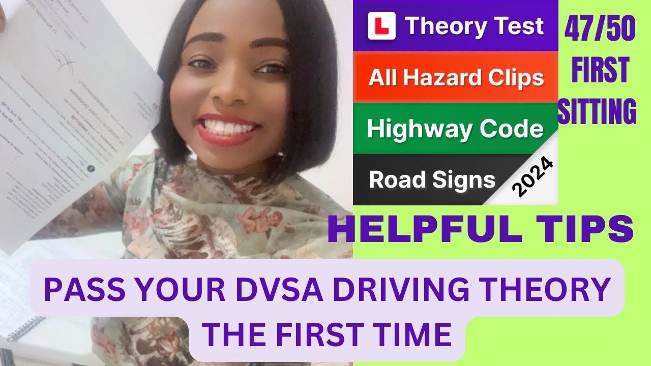 HOW TO PREPARE AND PASS YOUR DRIVING THEORY IN ONE SITTING/ TIPS AND ...