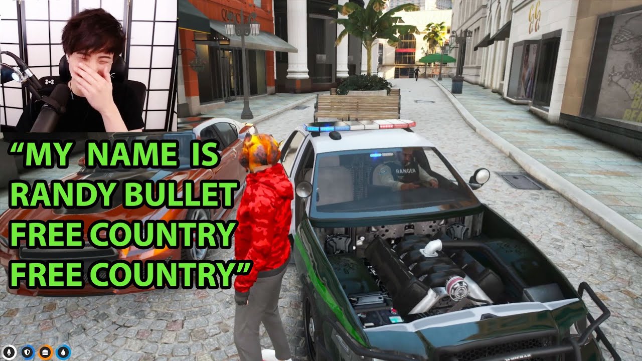 Sykkuno Being Randy Bullet "FREE COUNTRY" | GTA 5 Sykkuno Randy bullet ...
