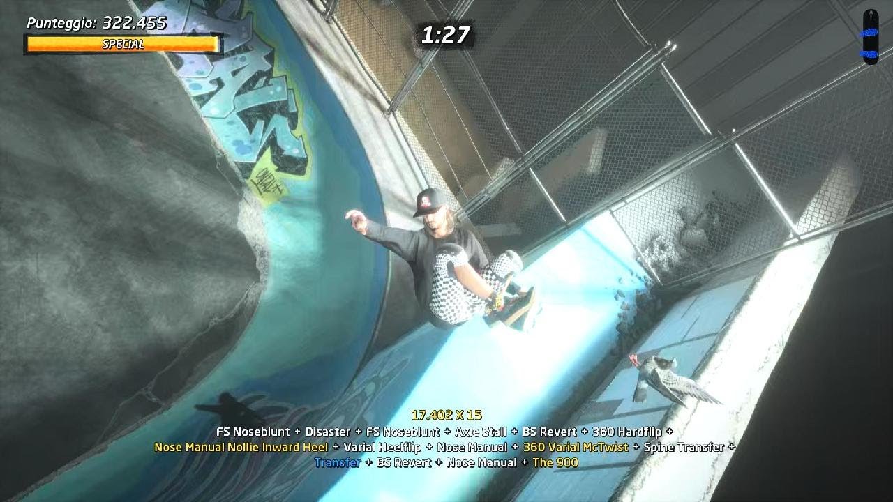 Tony Hawk's Pro Skater 1 + 2 Burnside 1702000 score - YouTube