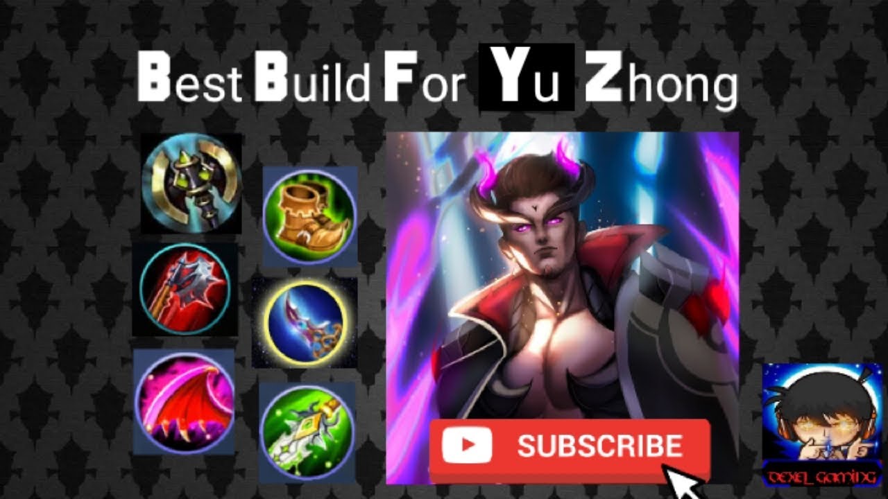 (Best Build For Yu Zhong) Yu Zhong Build - YouTube