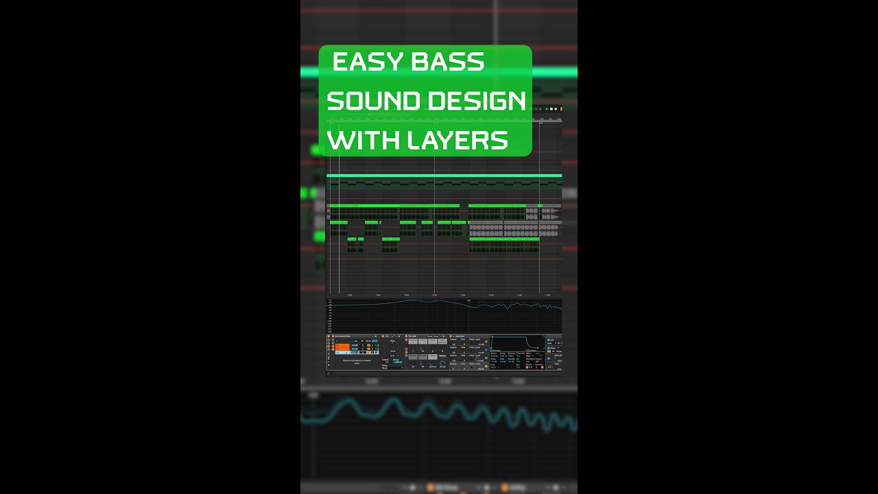 EASY BASS SOUND DESIGN WITH LAYERS #bassmusic #techno #musicproduction ...