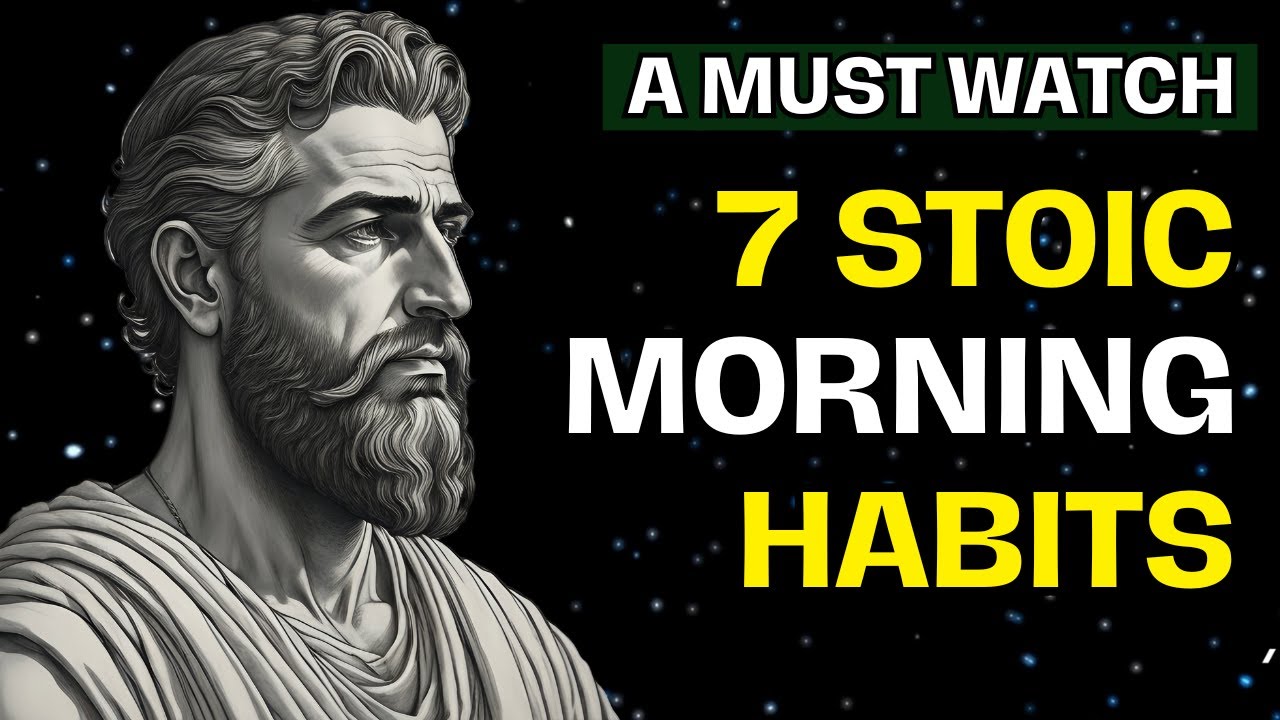 7 Things You Should Do Every Morning - Stoic Routine | Stoic Philosophy ...
