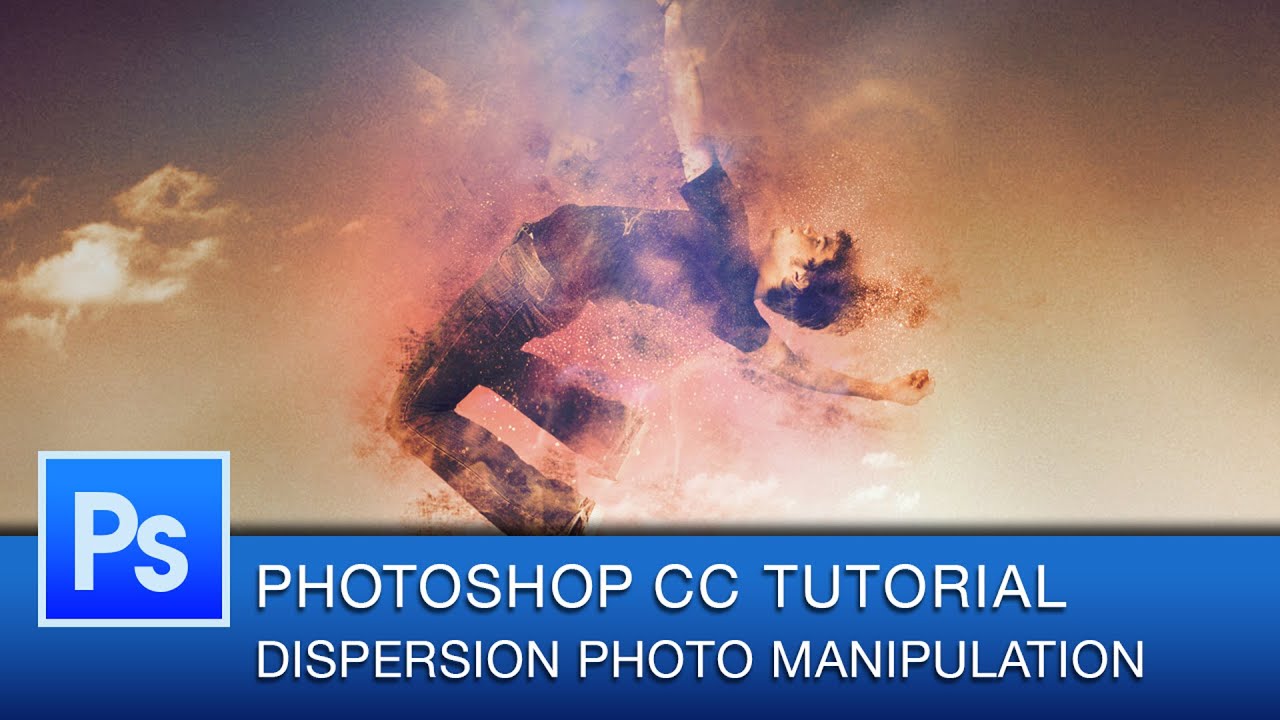 Photoshop CC Dispersion Effect Tutorial Photo Manipulation - YouTube