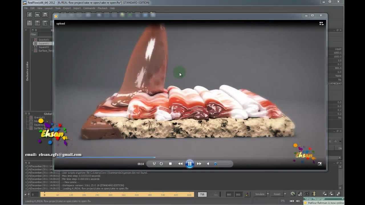 Fluid simulation Tutorial - Techtunes - YouTube