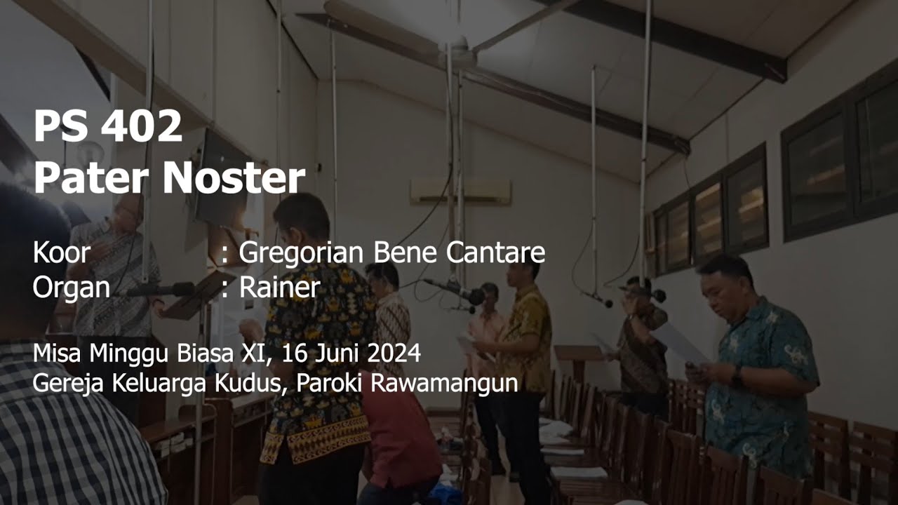 PS 402 Pater Noster - YouTube