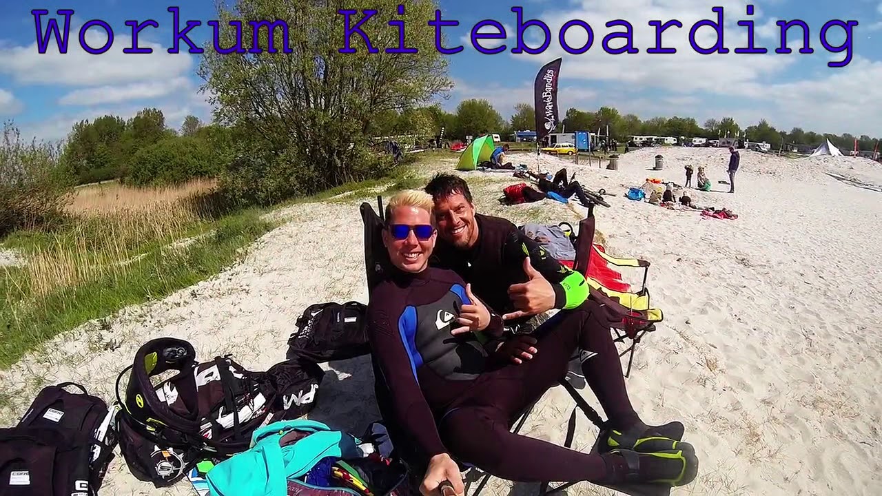 Kitesurfen in Workum (NL) - YouTube