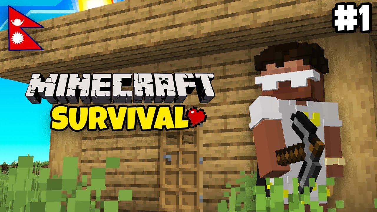 The Best Start In Minecraft Survival 1.20 | Minecraft Nepal | EP-1 ...
